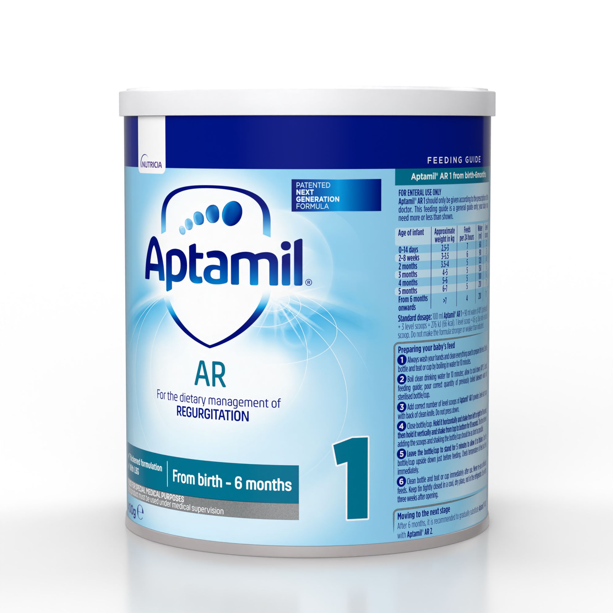 Aptamil AR 1 400g - Nutricia Store