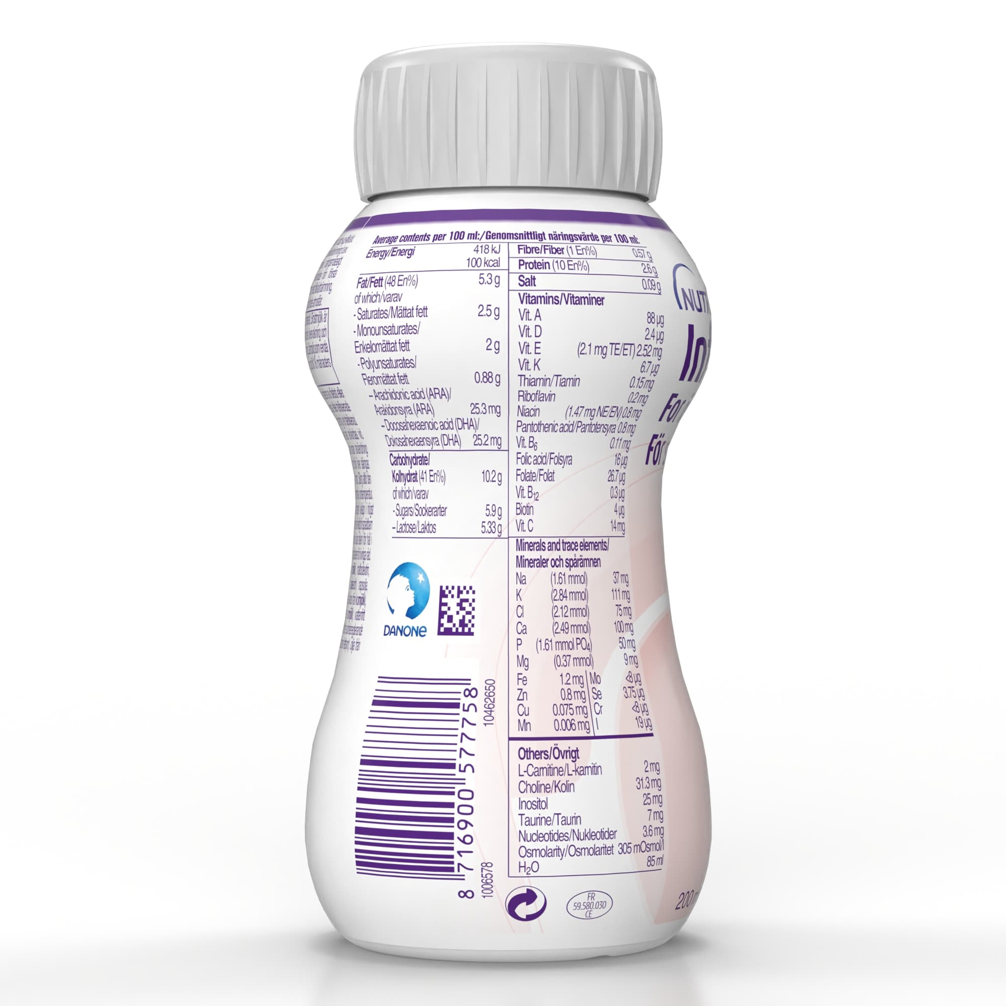 Infatrini 200ml - Nutricia Store